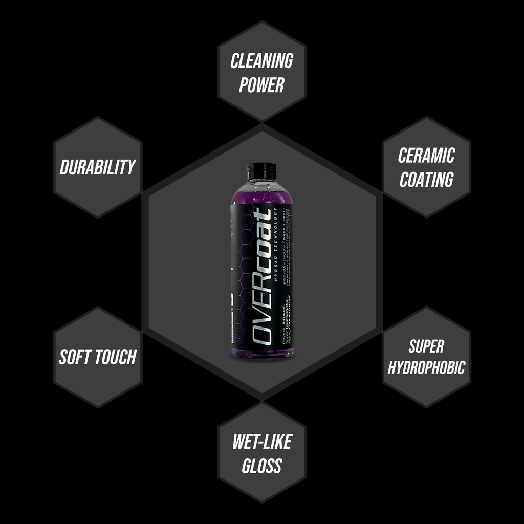 OVERcoat Ceramic Car Shampoo – OVERCOAT JAPAN